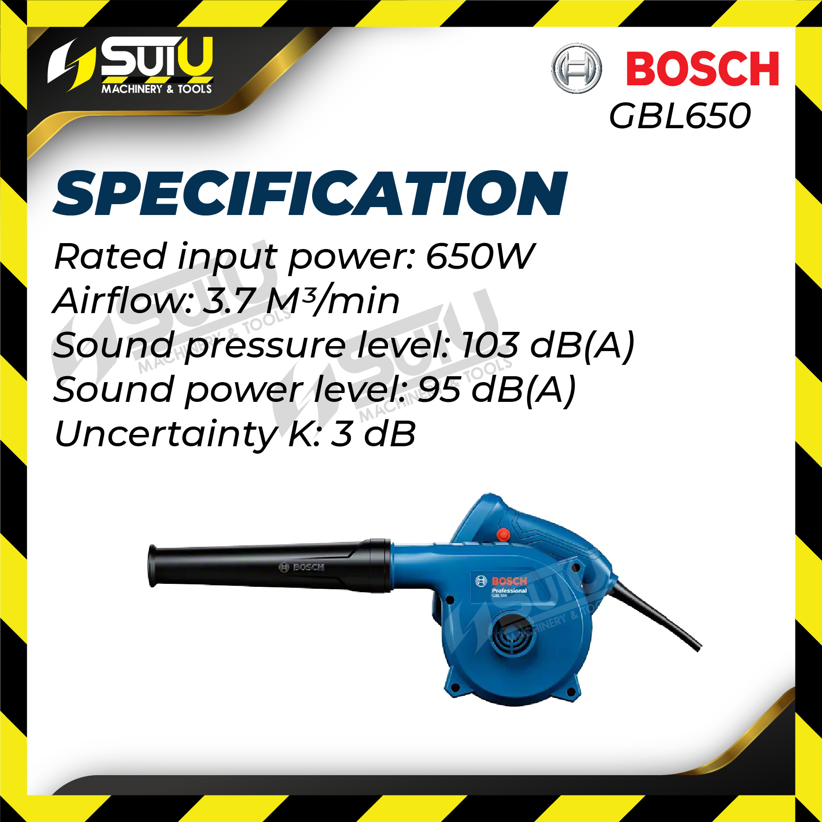 BOSCH GBL650 / GBL 650 Professional Electric Blower 650W | Shopee Malaysia