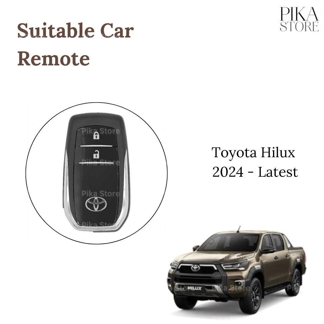 [Carbon] Toyota Hilux Key Cover 2016 - 2024 Vigo Rogue Revo Case Toyota ...