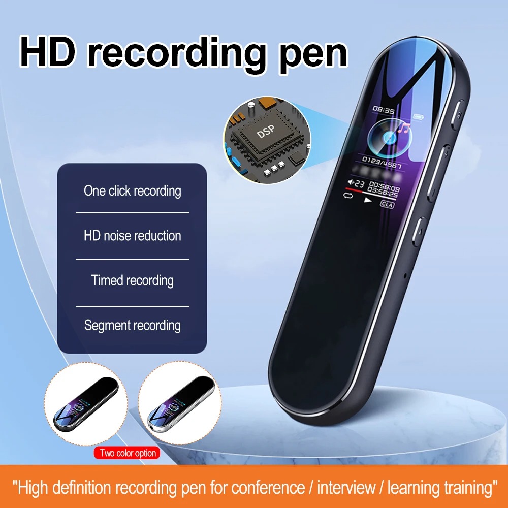 Voice Recorder Professional Recording Activated Audio Sound Digital ...