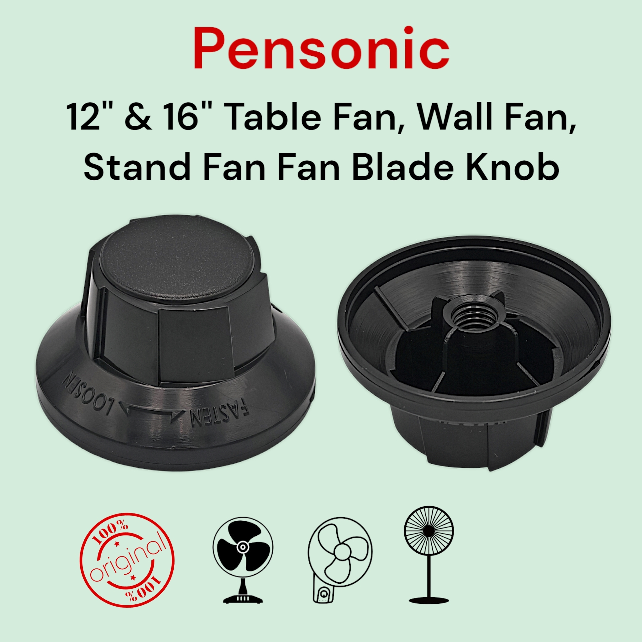 **Original** Pensonic 12" And 16" Stand Fan Table Fan Wall Fan Fan ...