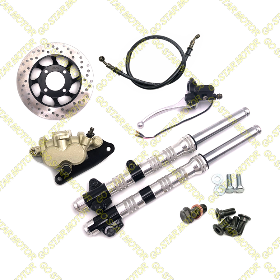 HONDA WAVE125 Front Disc Brake Convert Set Fork Lay CNC PNP to EX5 / EX5DREAM DREAM / WAVE100 ...