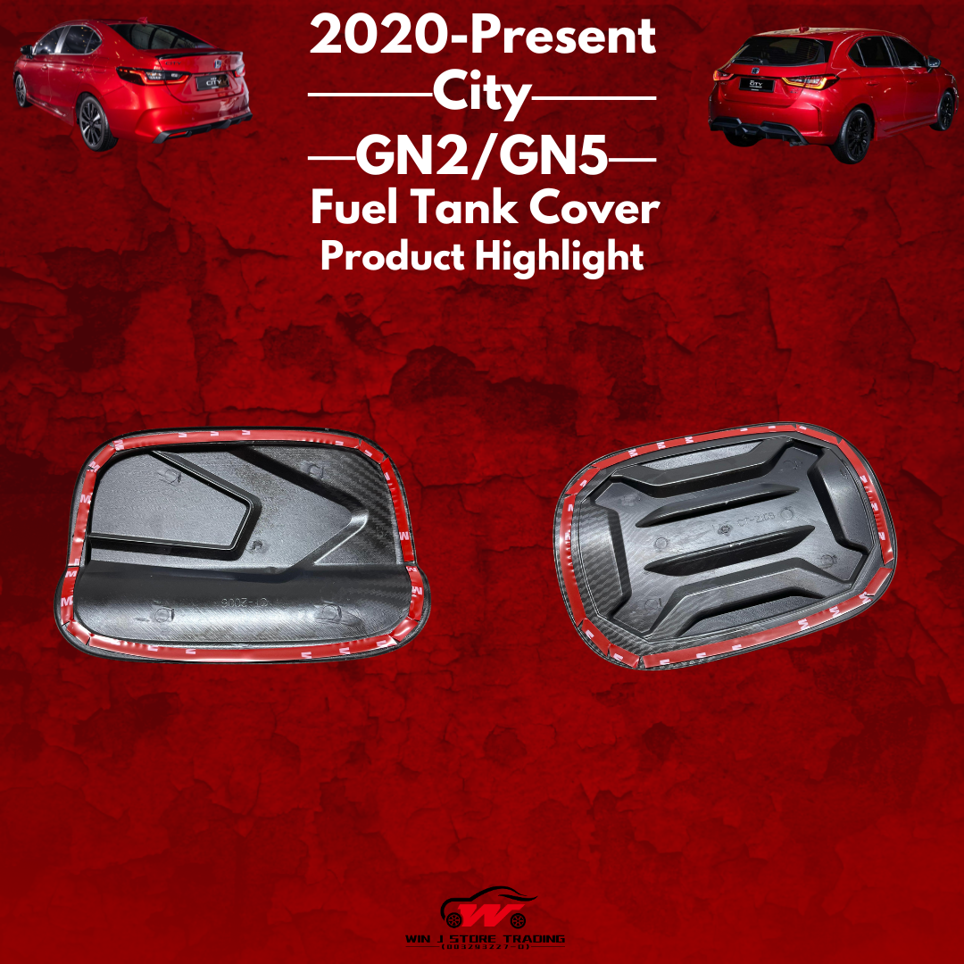 Honda City Gn2/Gn5 Hatchback 2020-2024 Carbon Trim Fuel Tank Protector ...