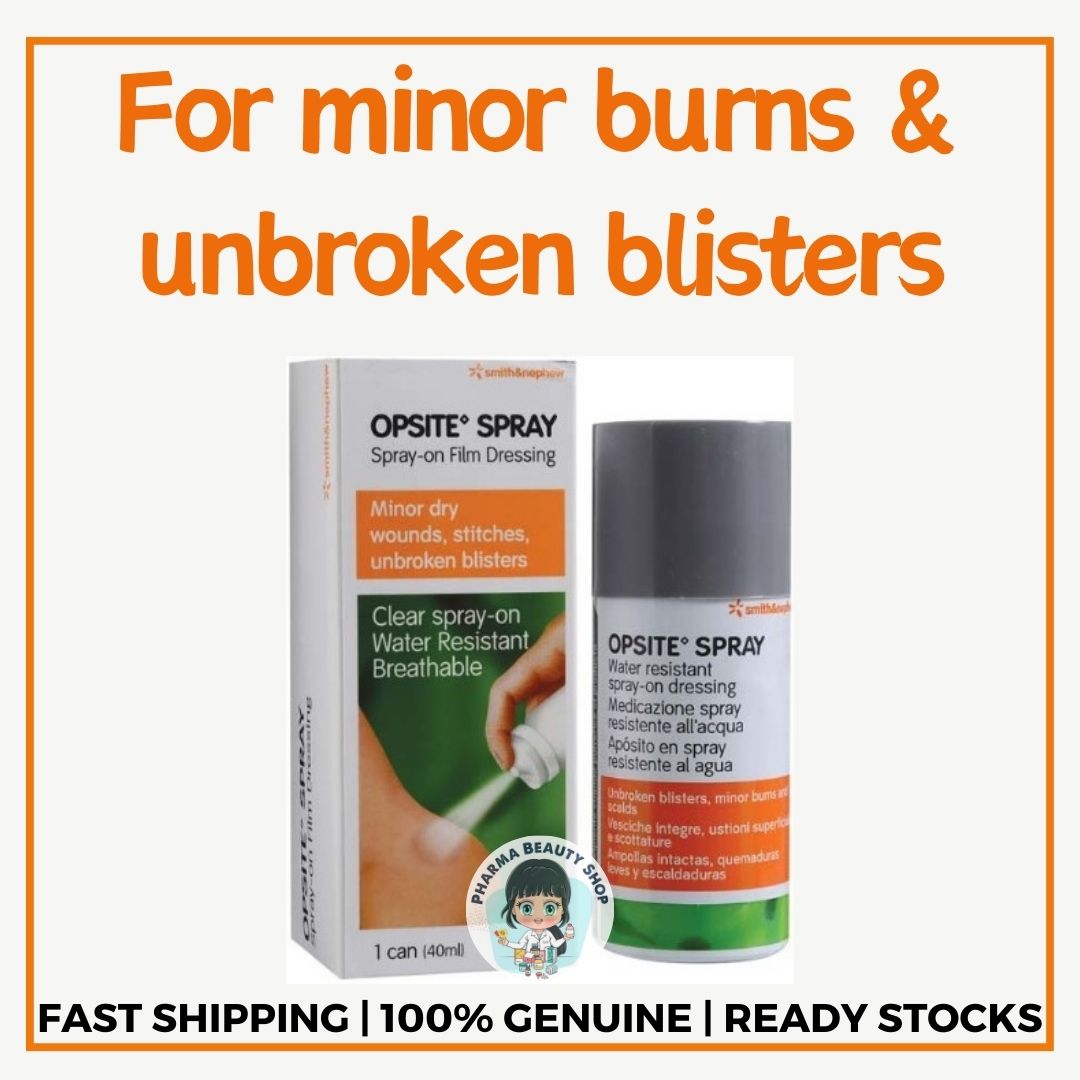 Smith & Nephew Opsite Spray 40ml (WATER RESISITANT SPRAY ON dressing ...