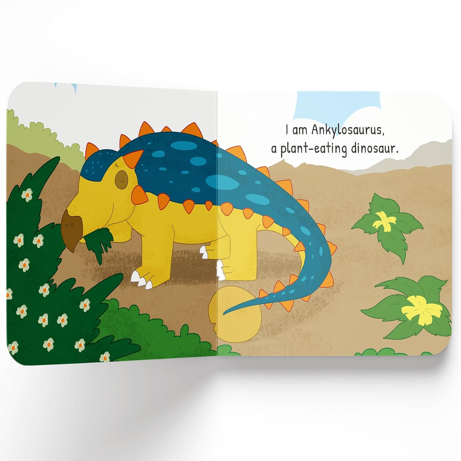 [FUNBOOK] My First Dino Board Book Children Dinosaur 12 pages | Shopee ...