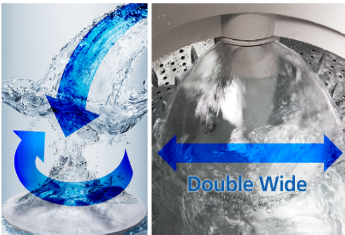 Hitachi Washing Machine Top Loading - Dynamic-Stream Wash 12.5kg (Cool ...