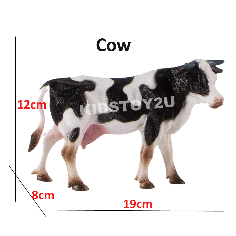 Wild Animals Toys Farm Animals Kids Toy Cow Sheep Horse Tiger Giraffe ...