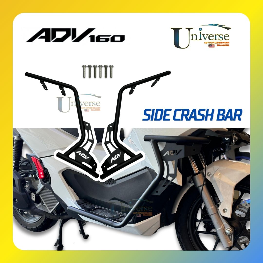 HONDA ADV 150 ADV 160 CRASH GUARD BODY PROTECTOR CRASH BAR FULL ALLOY MATERIAL CRASH BAR ...