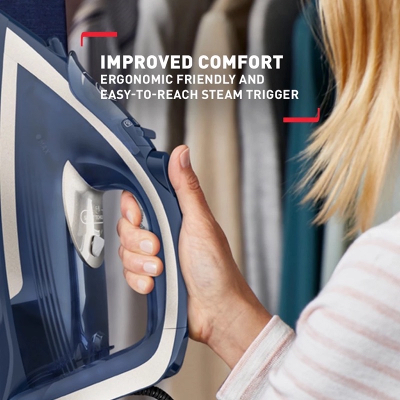 Tefal Steamer Iron Smart Protect Plus FV6872 No Temperature Setting ...