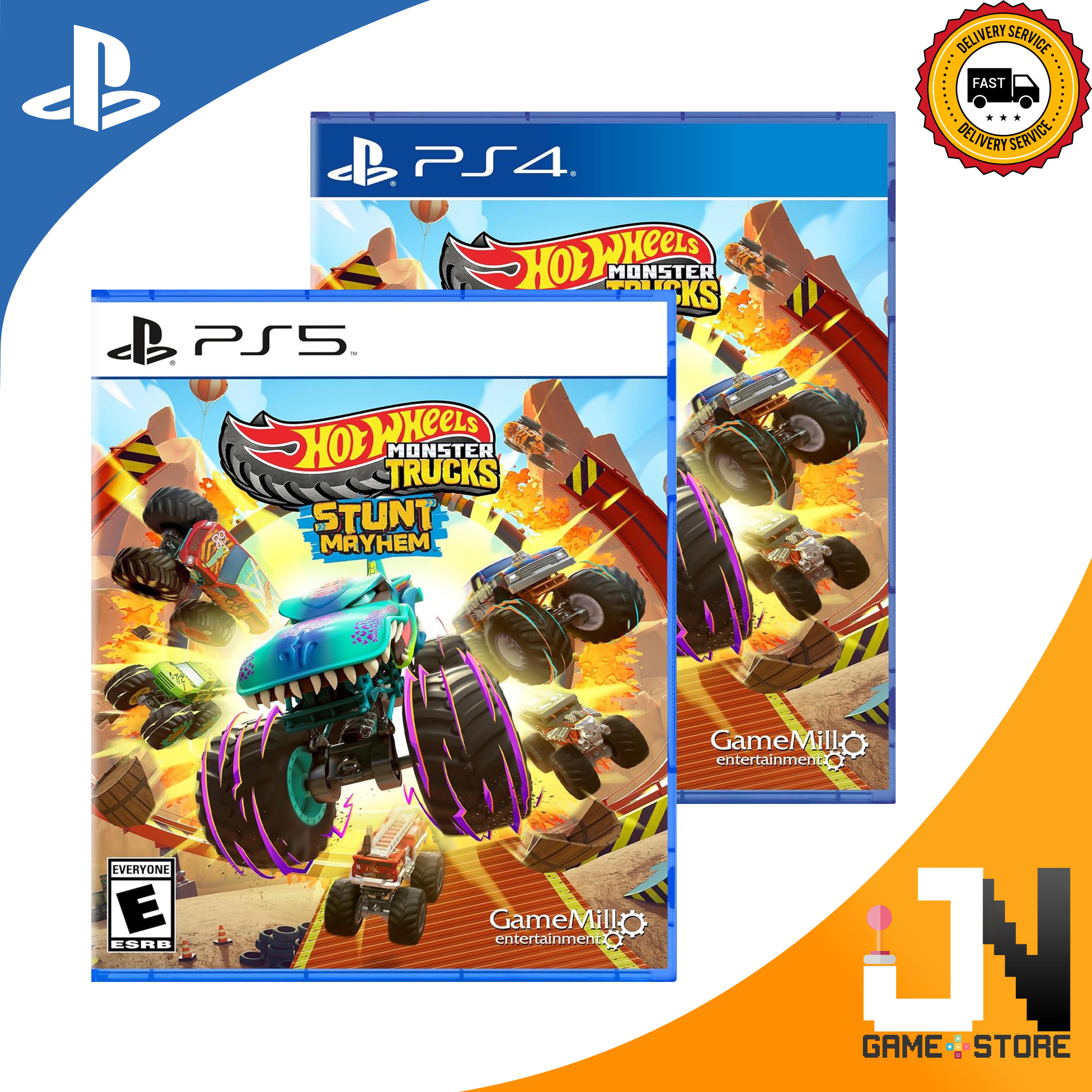 PS4 / PS5 Hot Wheels Monster Trucks Stunt Mayhem (English)(NEW ...