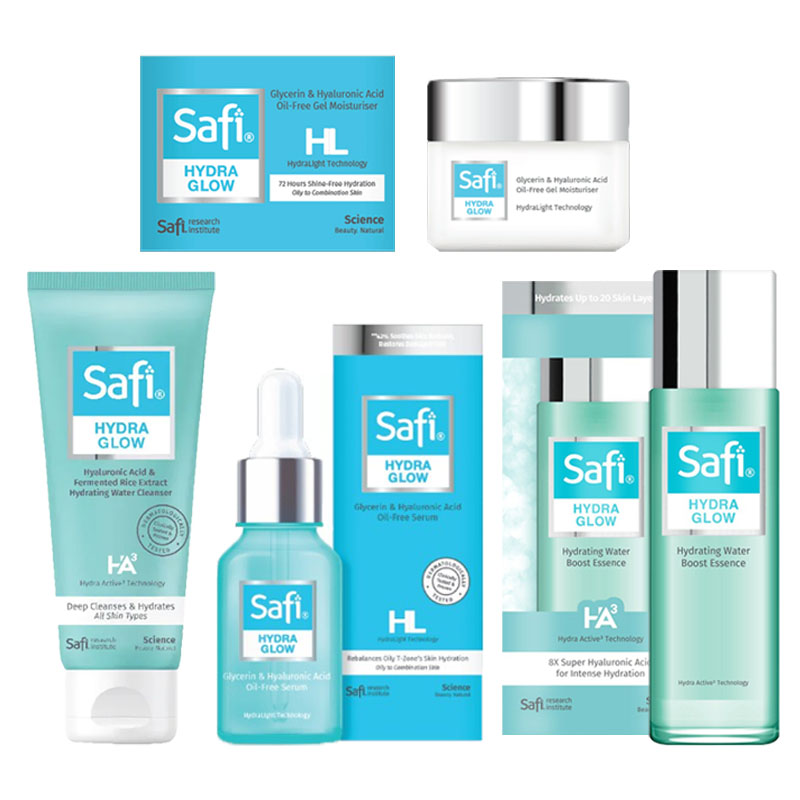 Safi Hydra Glow Hydrating Water Based Full Set Non Sticky No Oil 150ml ...