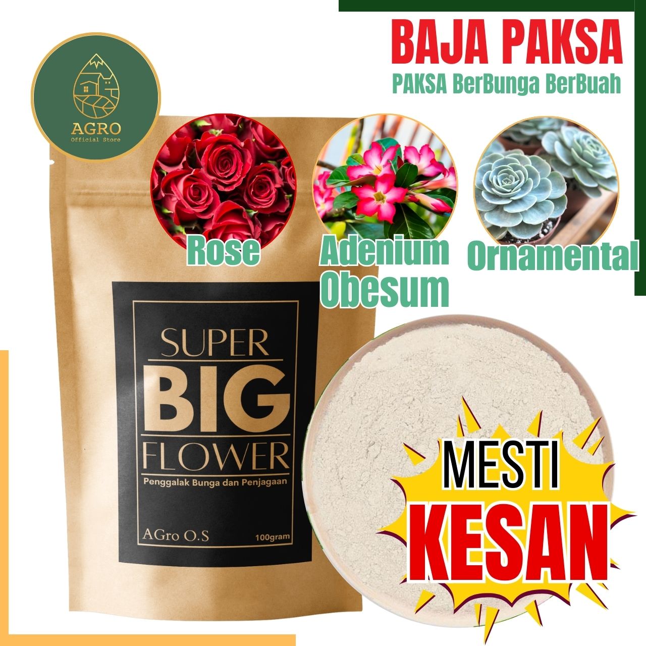 Agro Bunga | Baja | Baja Bunga | Organic | Subur | Fertiliser ...