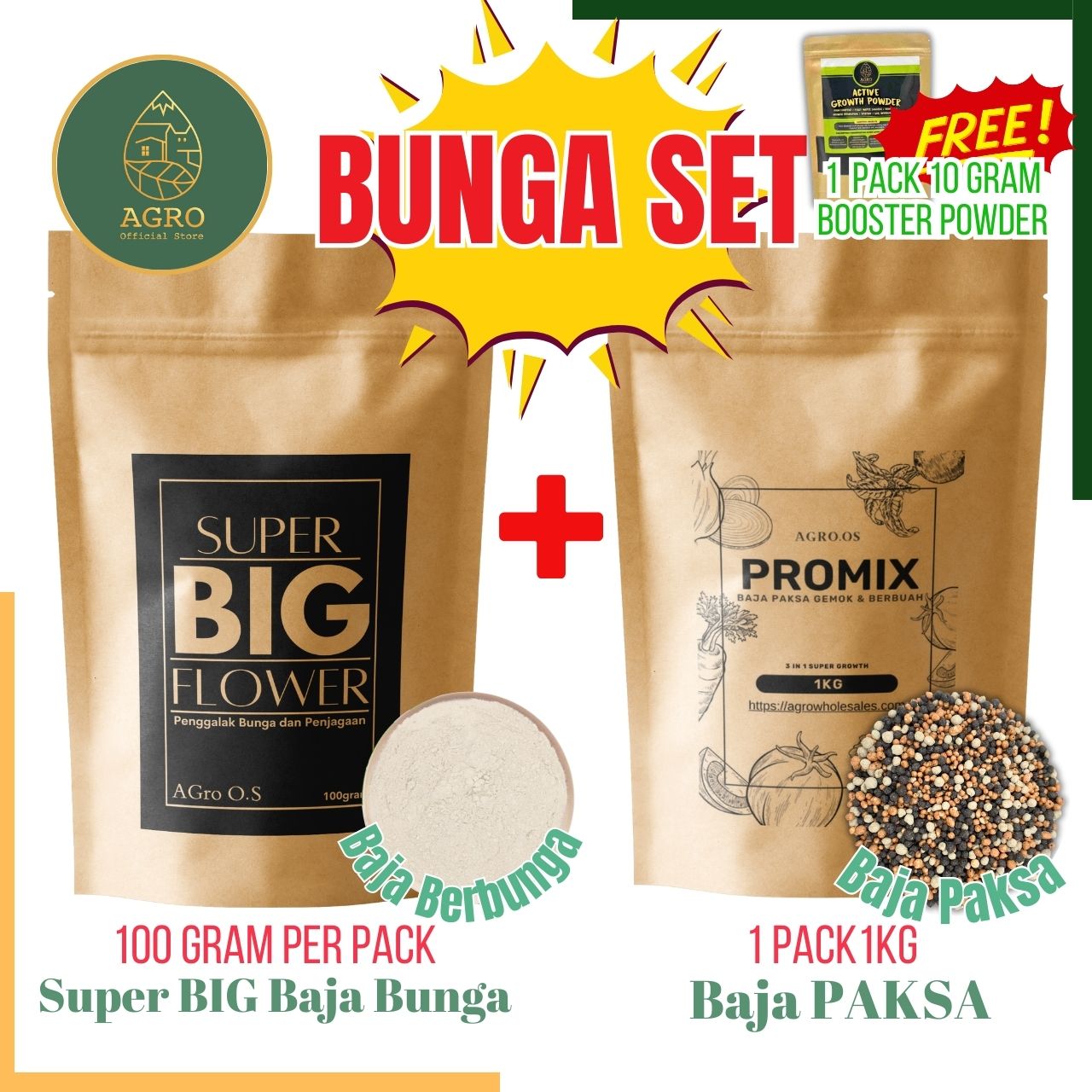 Agro Bunga | Baja | Baja Bunga | Organic | Subur | Fertiliser ...