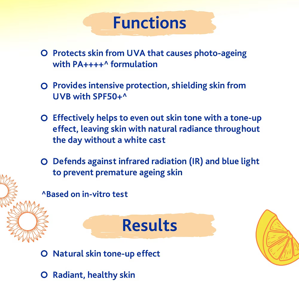 AIKEN Ceramide Bright Tone-Up Sunscreen SPF50+ PA++++ 25g | No White ...