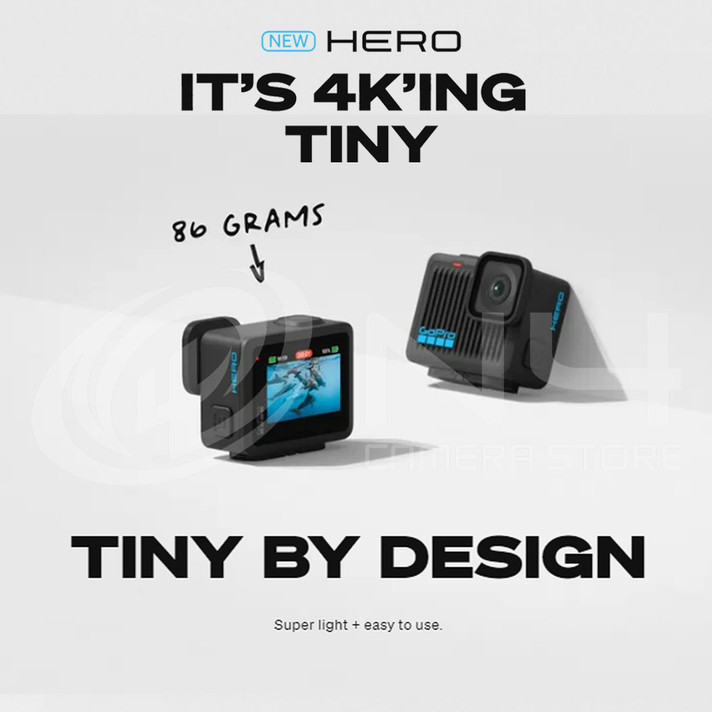 GoPro HERO Smallest Tiny 4K action Camera NEW 2024 | Shopee Malaysia