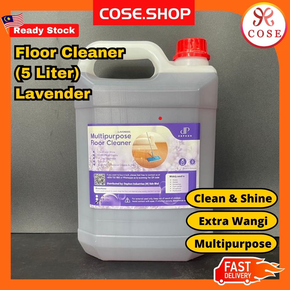 COSE Multipurpose Floor Cleaner 5 Liter Sabun Pencuci Lantai Tandas ...