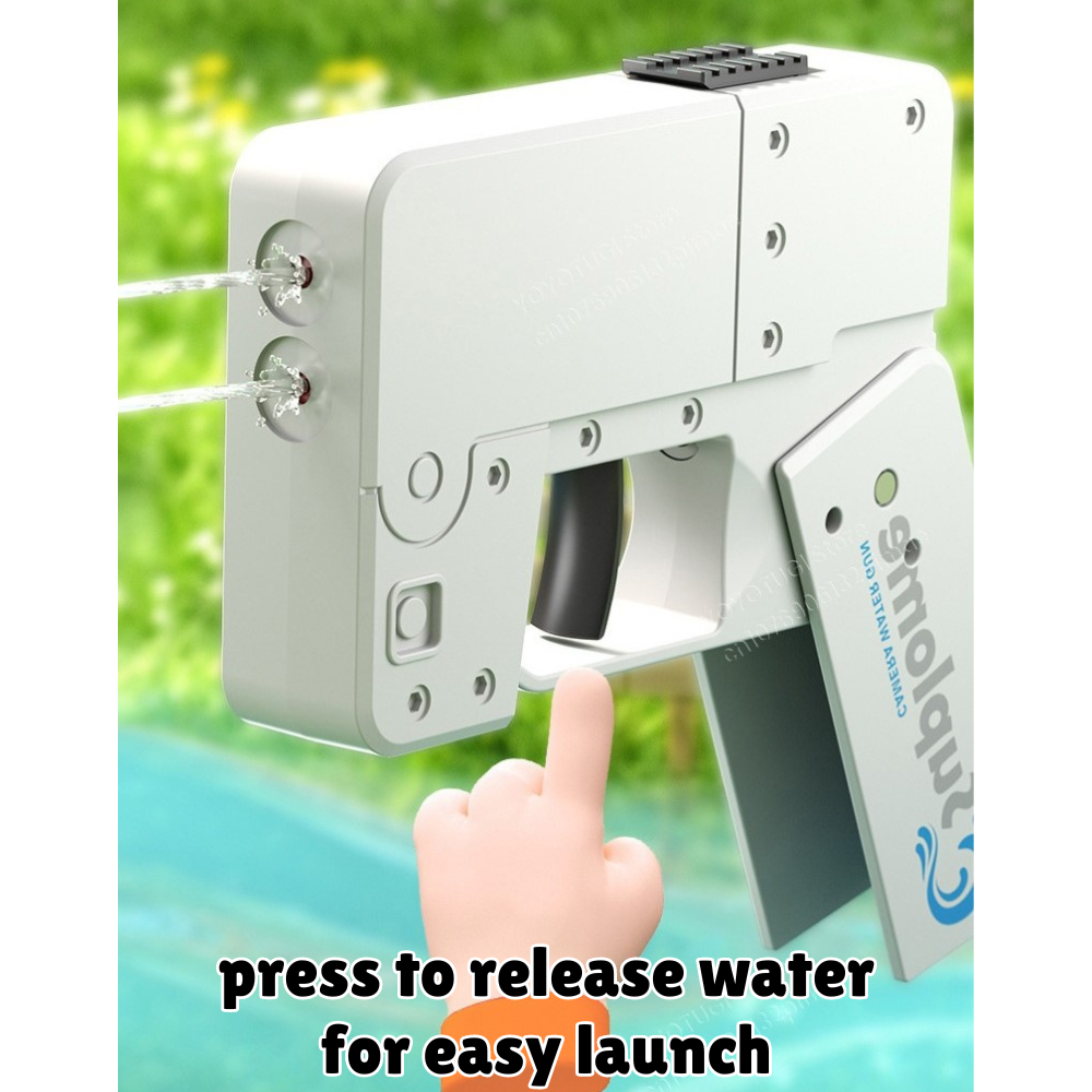 Folding Mobile Phone Water Gun Phone-like Children's Pistol Pool Party ...