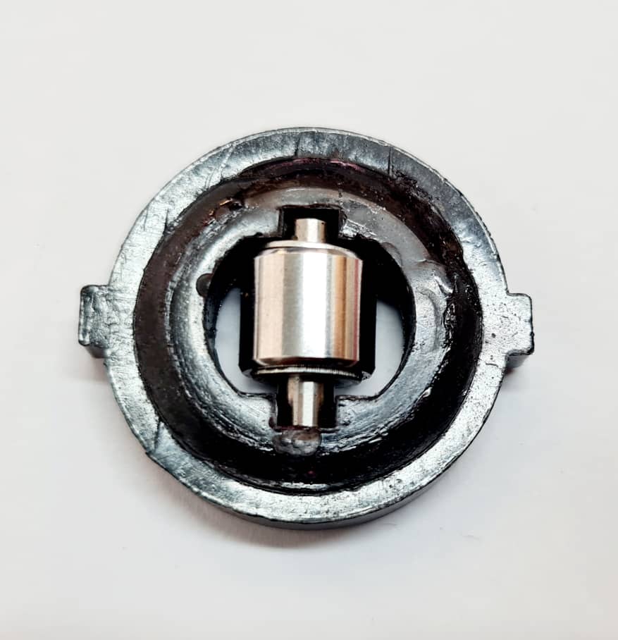 RUBBER MOUNTED ROLLER 5" FOR KM STRAIGHT CUTTING MACHINE /ROLLER ...