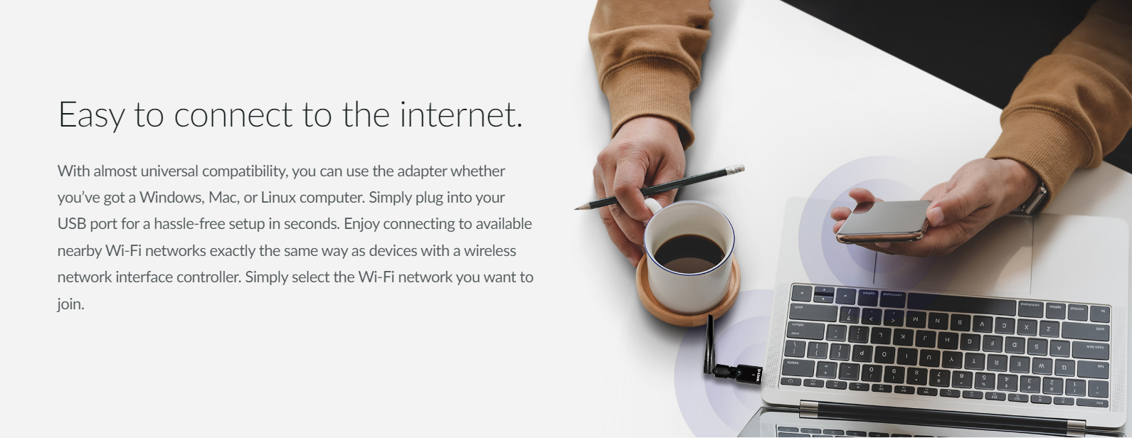 D-Link Wireless DWA-185 Dual Band 2.4GHz 5GHz AC1200 MU-MIMO Wi-Fi 5 ...