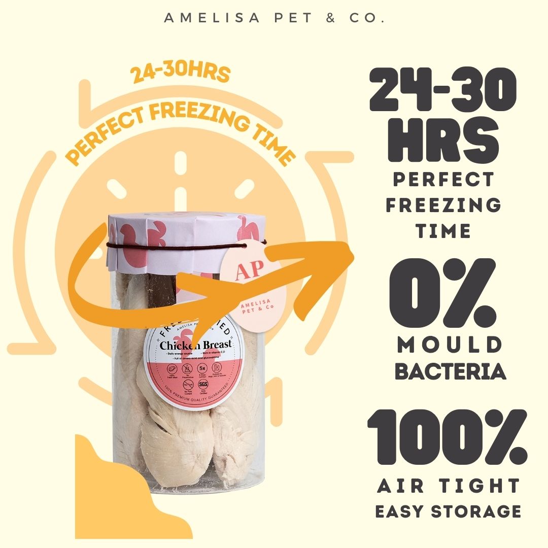 Amelisa Pet & Co. Freeze Dried Treats - Beef Classic Series (100g ...