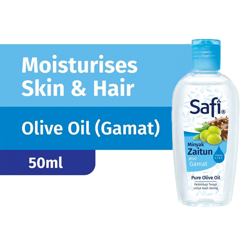 Safi Pure Olive Oil Minyak Zaitun Serai Halia Sejati Rose Gamat 280ml ...
