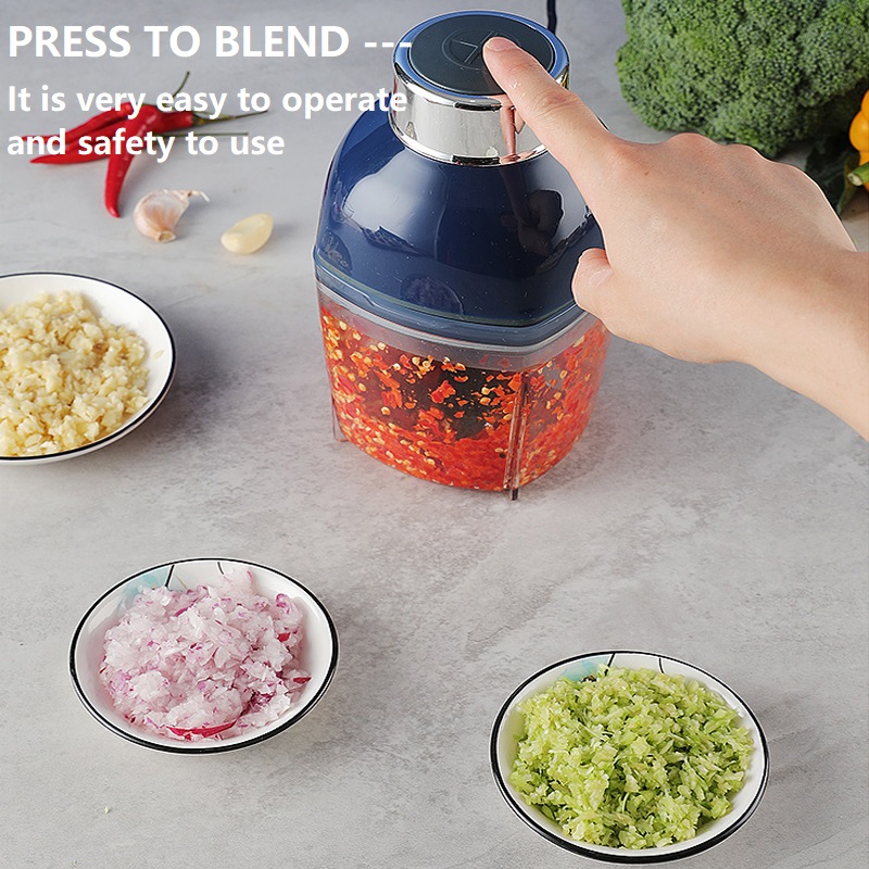 Aicook x Maidronic 900mL Electric Capsule Chopper Food Blender Mixer ...