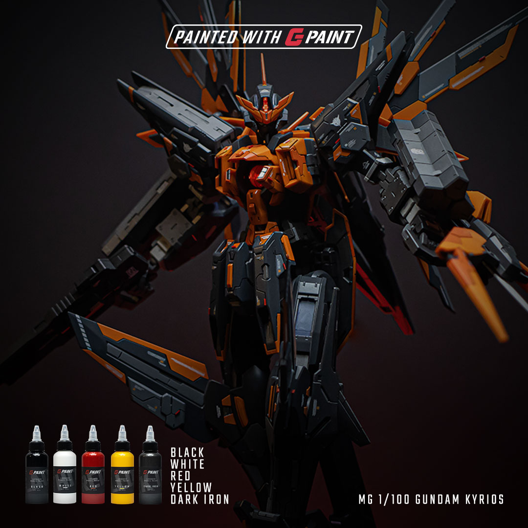 GPAINT V2 Lacquer Paint GUNDAM BARBATOS LUPUS REX 5 Bottles 65ML Custom ...