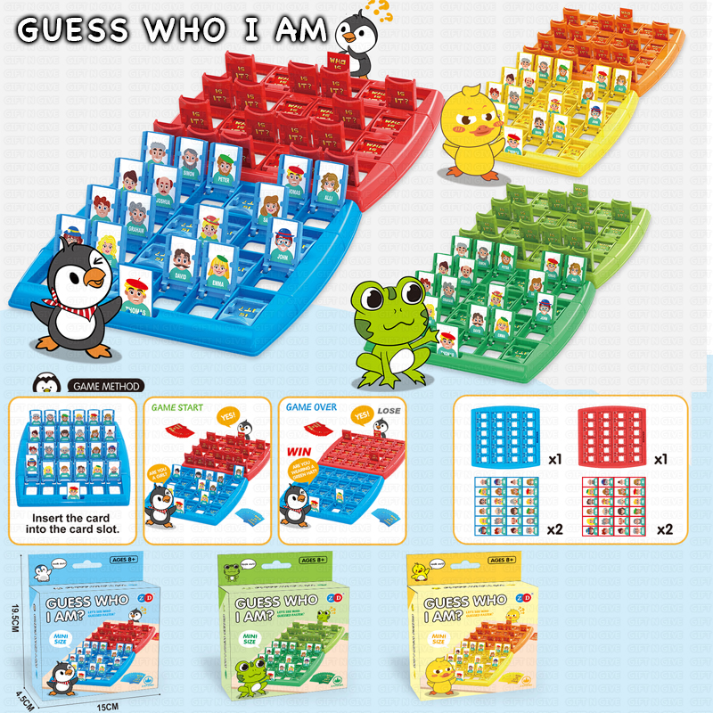 Kids Board Game Party Family Tabletop Games Educational Toy Duck Frog ...