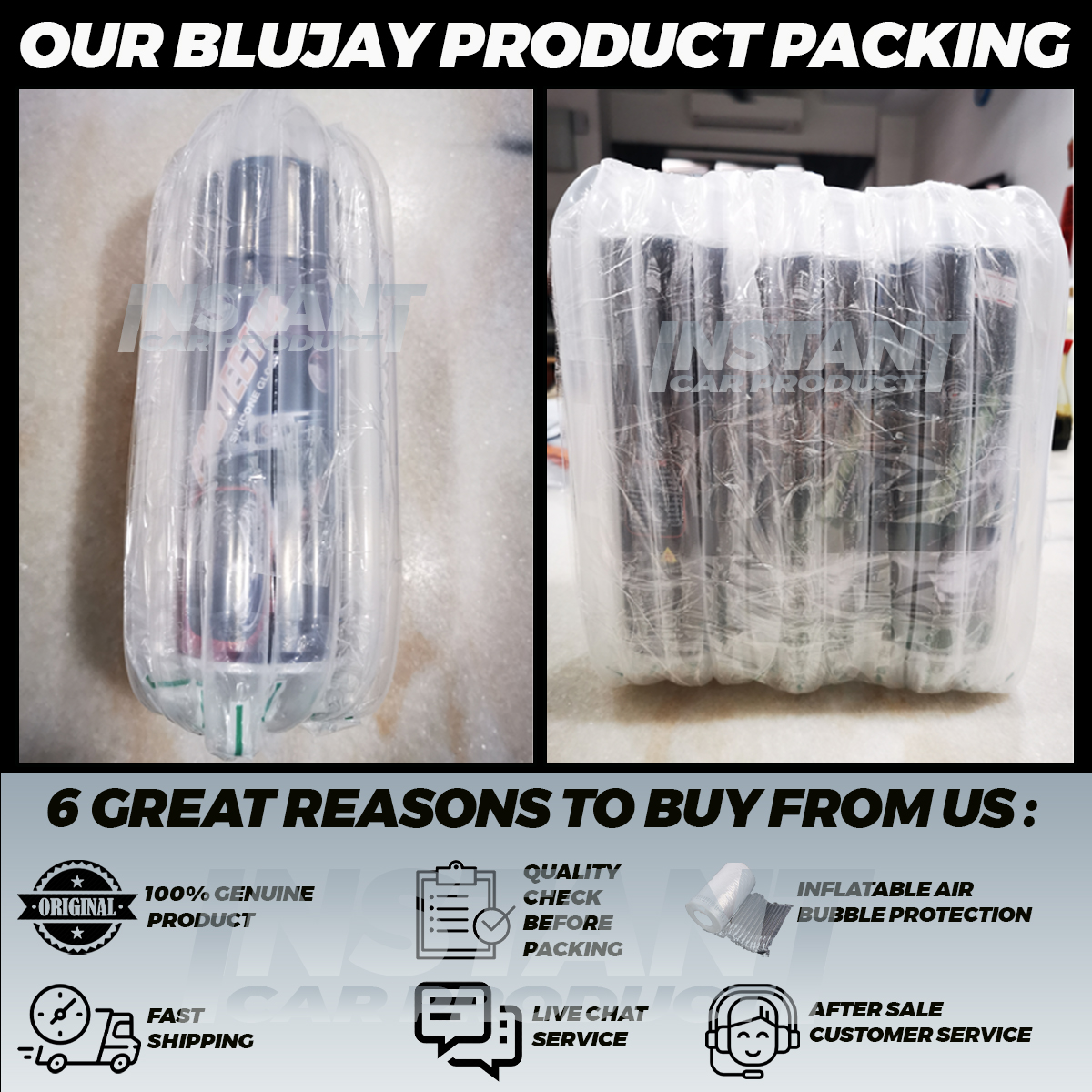 Blujay Car Spray (RAIN ON, AUTOWAX & PROTECTOR)sabah & sarawak NOT ...