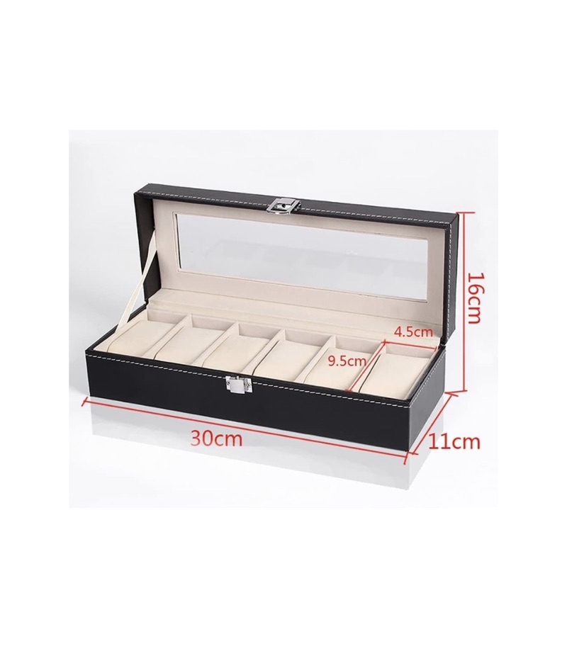 Watch Box display Case Premium Quality 2 Slot 3 Slot 6 Slot 10 Slot 12 ...
