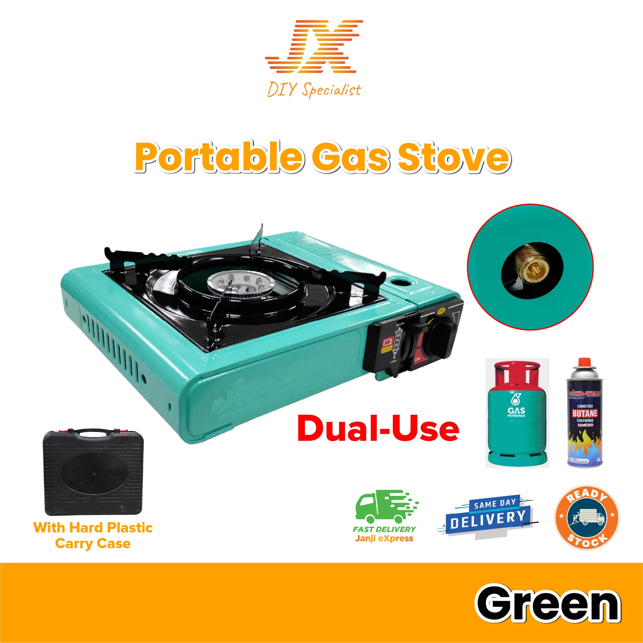 Liquefied Butane Gas Cartridge 230g 4 bottle Gas Tin Gas Dapur Gas ...