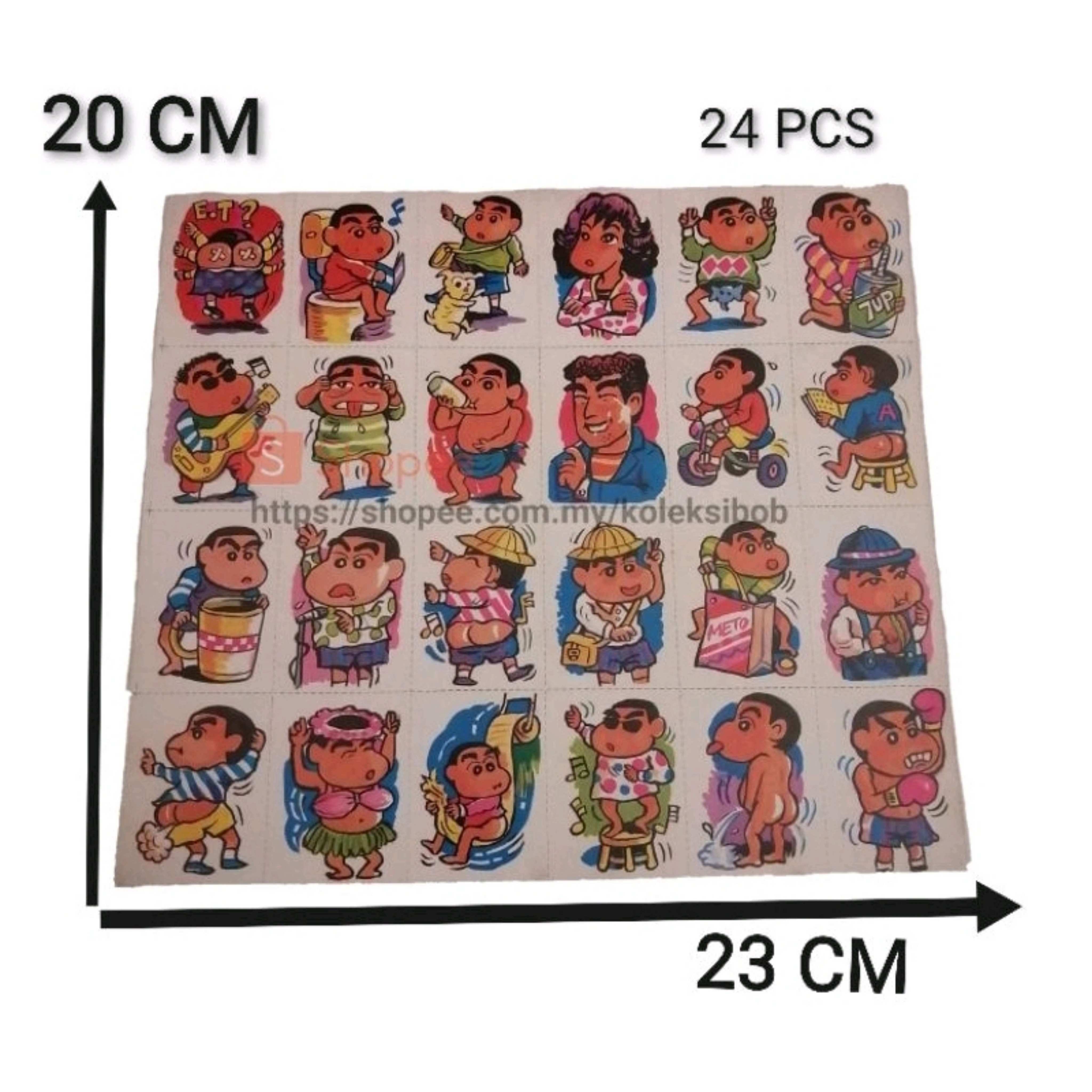 Kad Tepuk Crayon Sin Chan Vintage Card | Shopee Malaysia