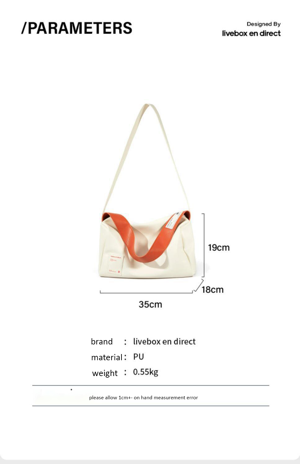 Mystuff Imported Premium Quality Livebox En Direct Unisex Shoulder Bag ...