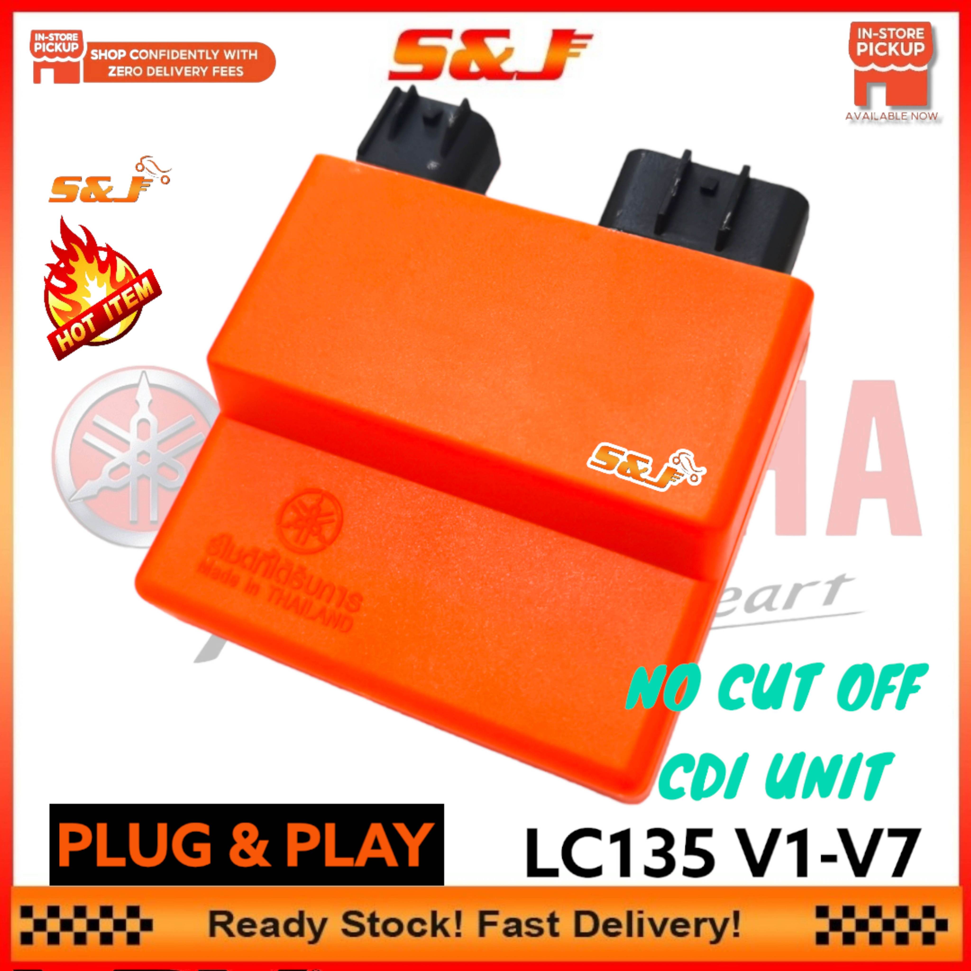 YAMAHA LC135 135LC V1 V2 V3 V4 V5 V6 V7 NO CUT OFF RACING CDI UNIT ASSY THAI CDI UNIT | Shopee ...