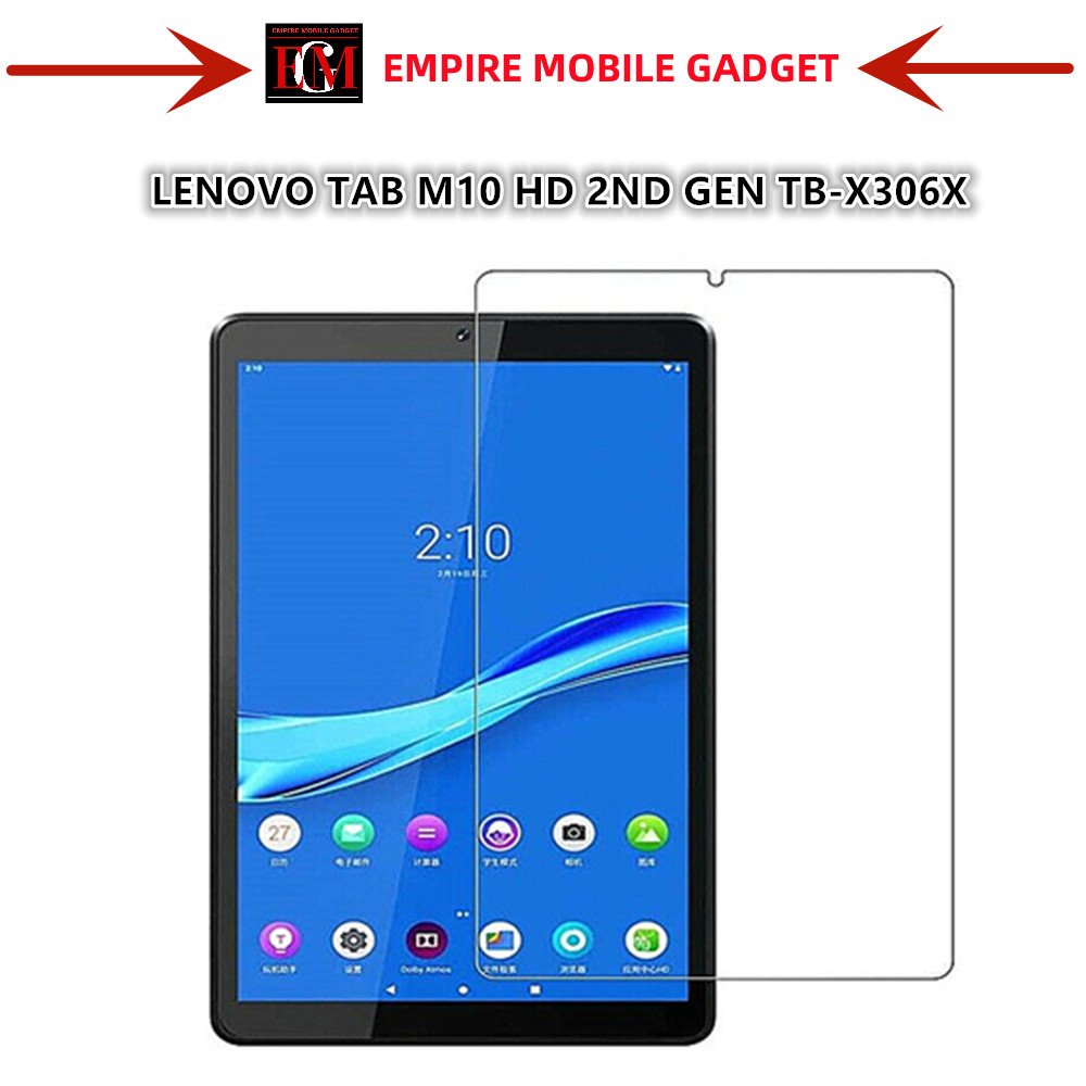 LENOVO TAB M10 TB-X605M / TAB M10 HD 2ND TB-X306X Tempered Glass SP ...