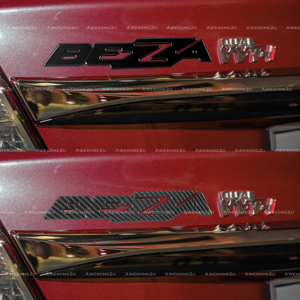 Awesome2u Perodua Bezza 2016-2024 Logo Emblem Frame Cover Rear Bezza ...