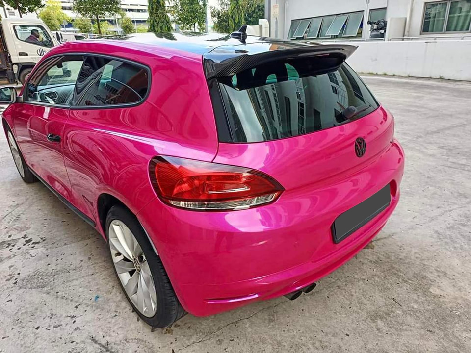 2K Paint 【 AIKKA PZ81 Thai Pink 】Supreme Pearlized Series Automotive ...