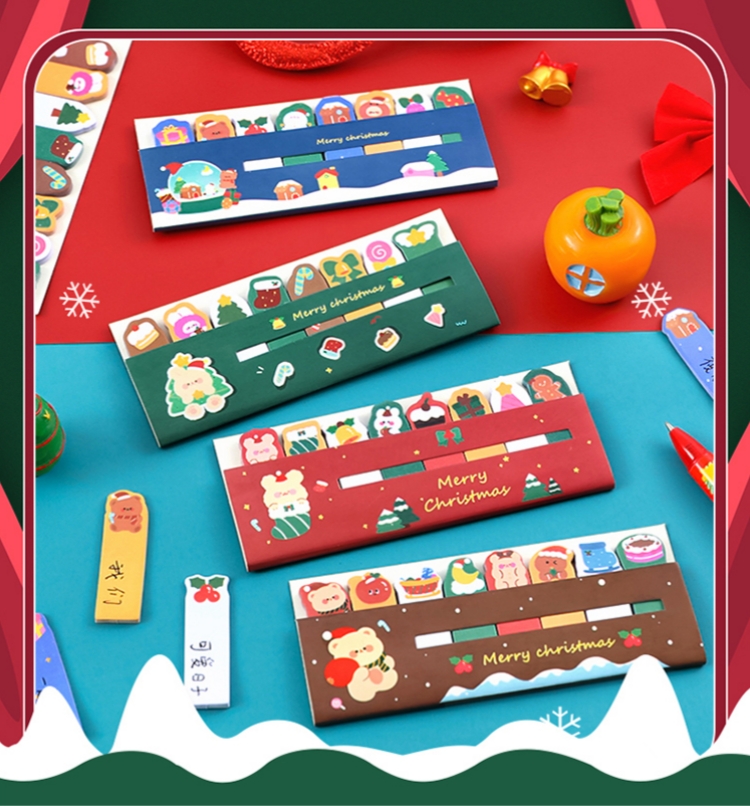 *CLEARANCE*🎄Xmas Special🎄Cute Cartoons Merry Christmas Mini Index ...