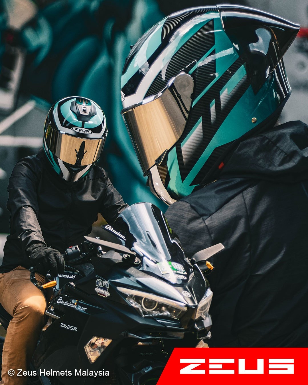 ZEUS HELMETS ZEUS ZS-1900 FULL FACE HELMETS | Shopee Malaysia