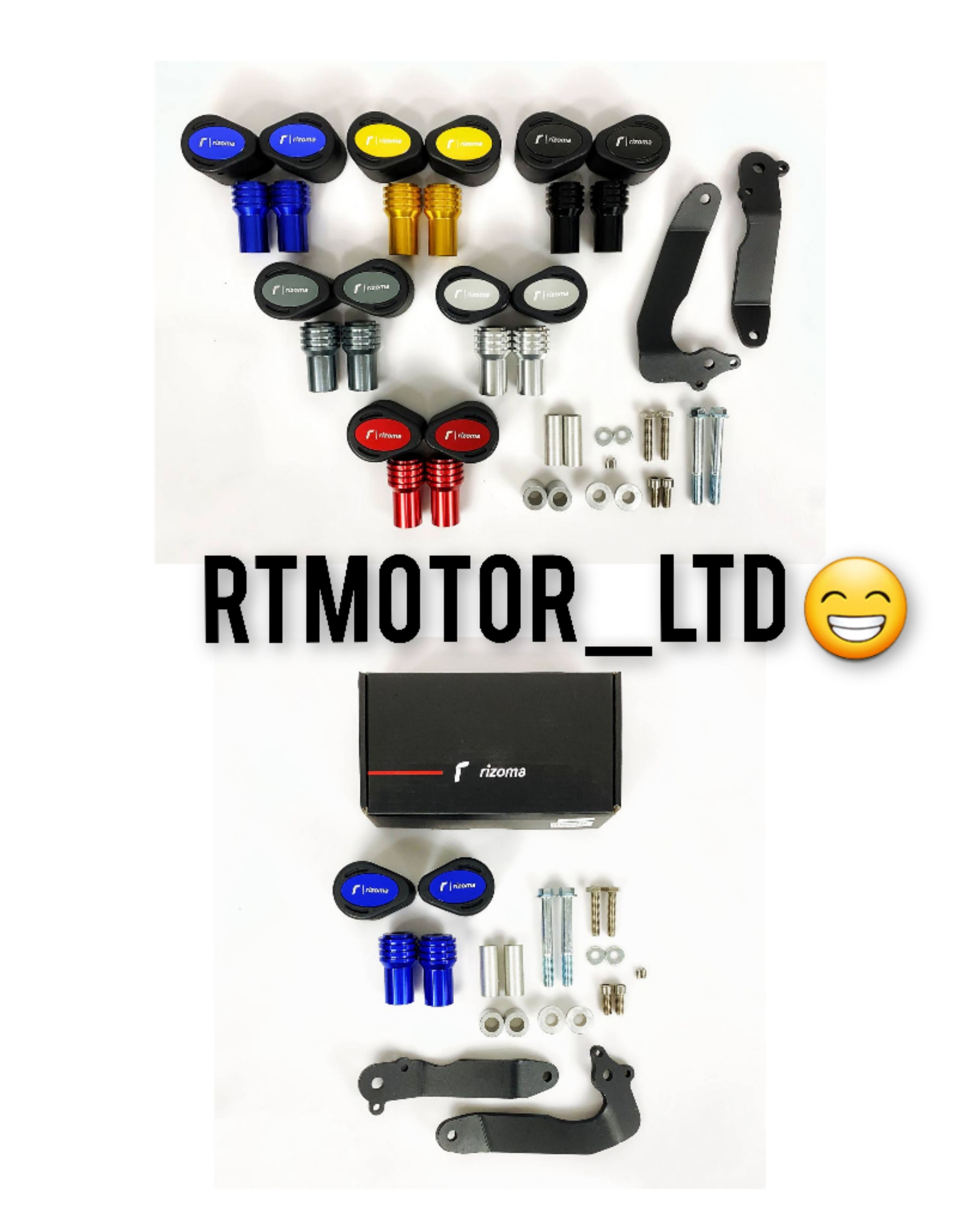 YAMAHA R25 R3 V2 2019-2023 BODY FRAME SLIDER PROTECTIVE BODY COVER SET ...