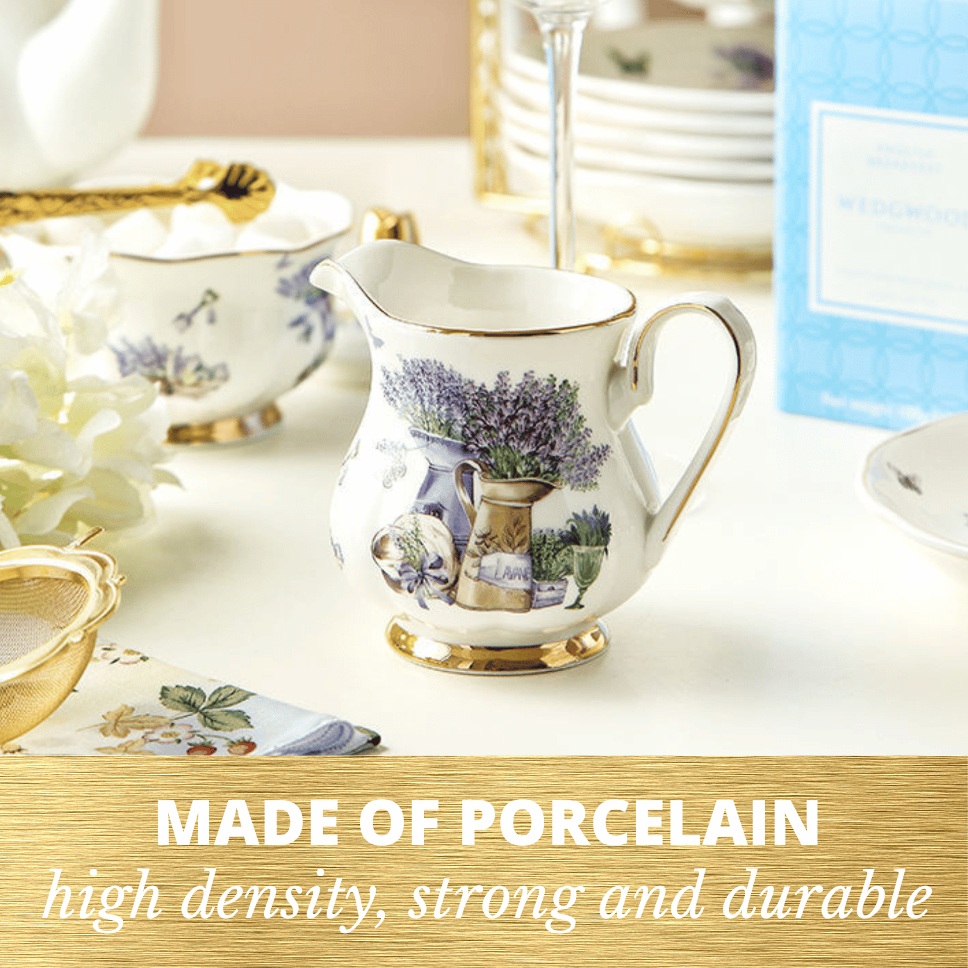 Lavender Teapot Set Porcelain English Tea Set Vintage Tea Set English ...