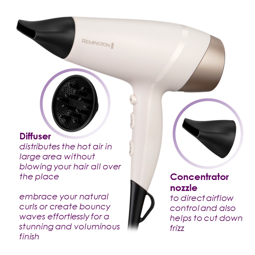 REMINGTON Shea Soft Hairdryer D4740 | Shopee Malaysia