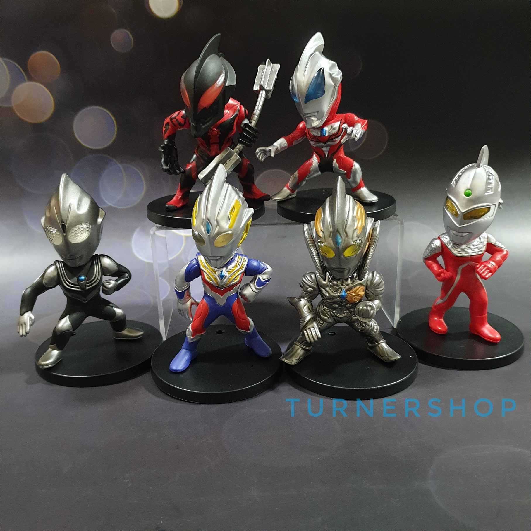 Ultraman Fat Cute PVC Action Figure Dolls Decorative Ornaments Toys ...