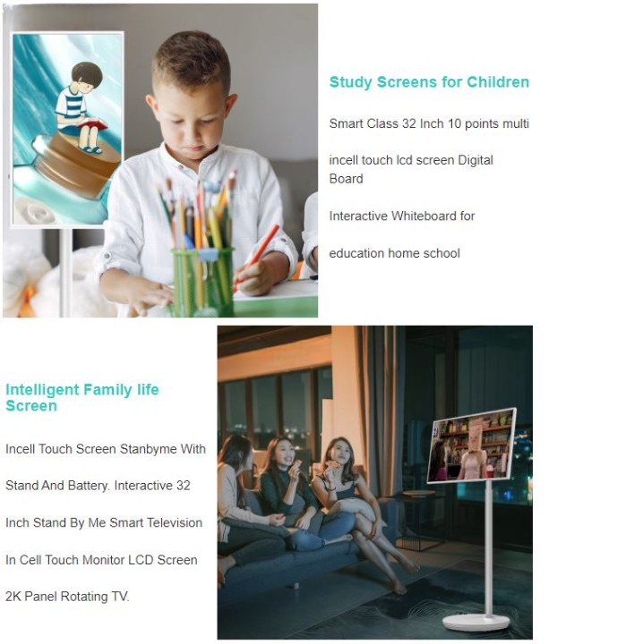 55 Inch Smart Rotatable Android Tablet Touch Screen lps TV Tablet ...