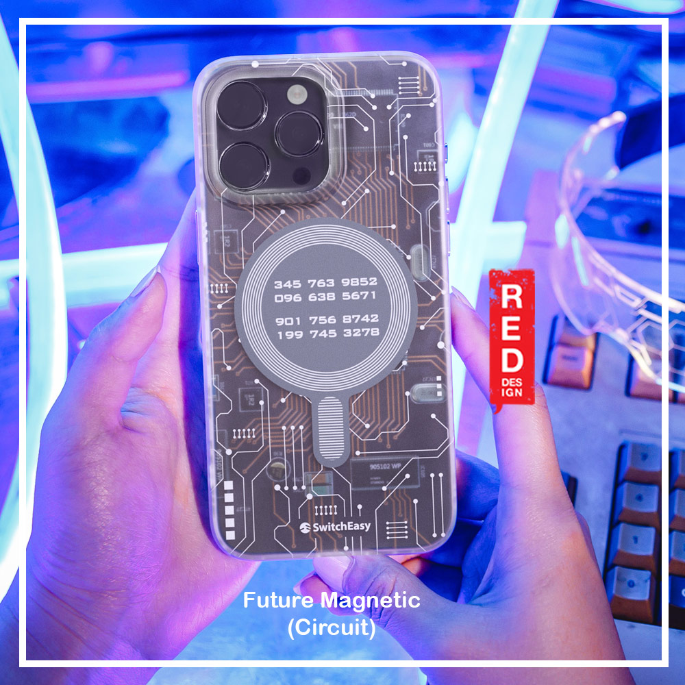 Switcheasy Future Mecha Circuit Electronic Panel Chipset Cyber Case ...