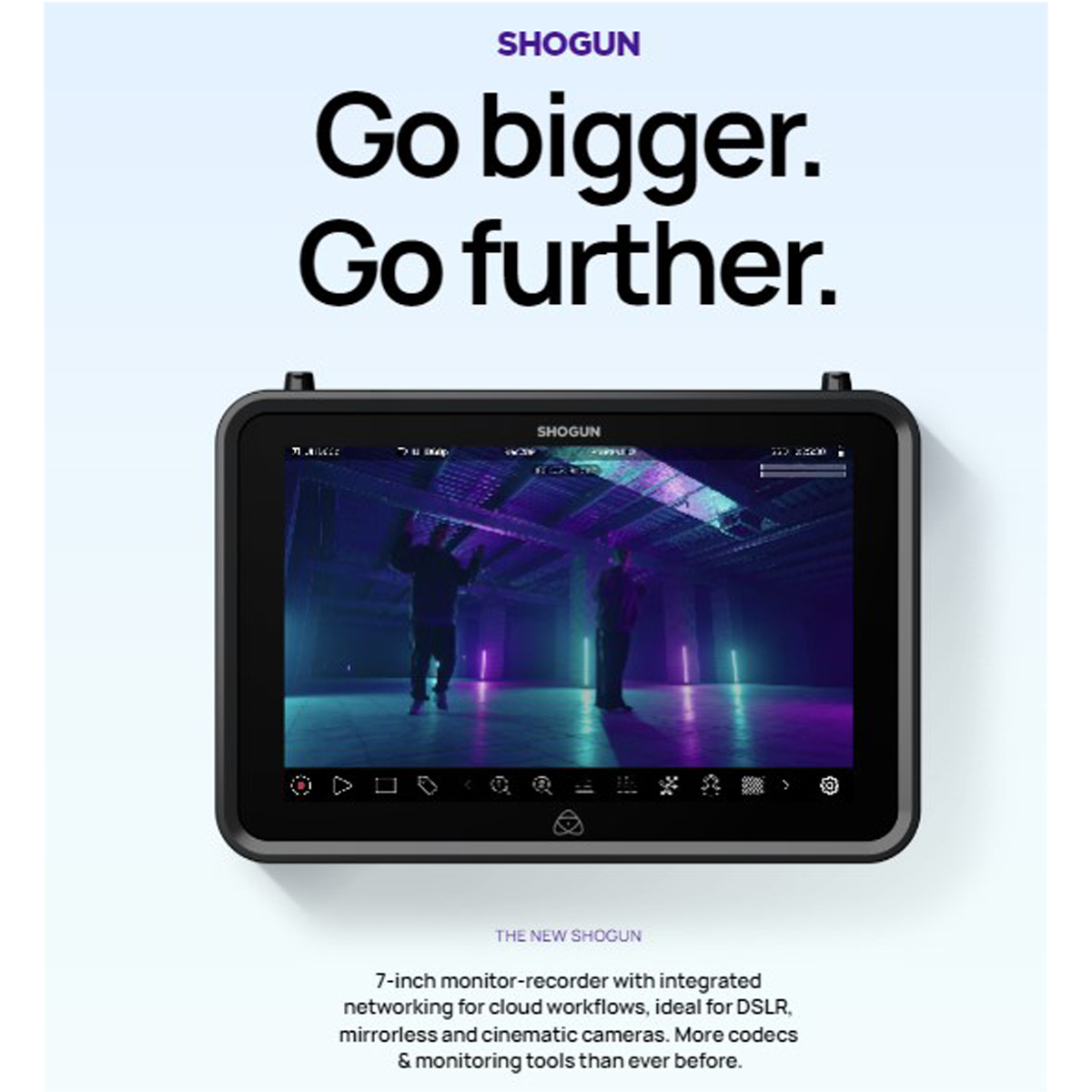 Ready Stock!! Atomos Shogun / Shogun Ultra 6K 8K RAW Recording Monitor ...