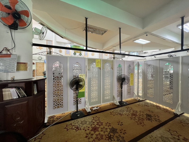 TIRAI @ PARTITION MASJID PARTITION MUSLIMAT Decoration Penghadang surau ...