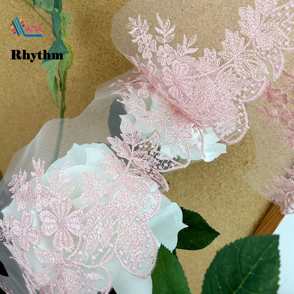 Rhythm Design Premium Border Lace Sulam Kerawang New Design Broder Lace ...