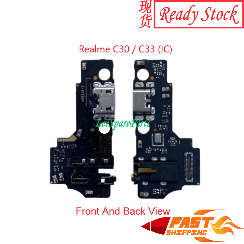 Realme C30 / C33 / C35 Charging Board USB Port Pin Mic Handfree Jack ...