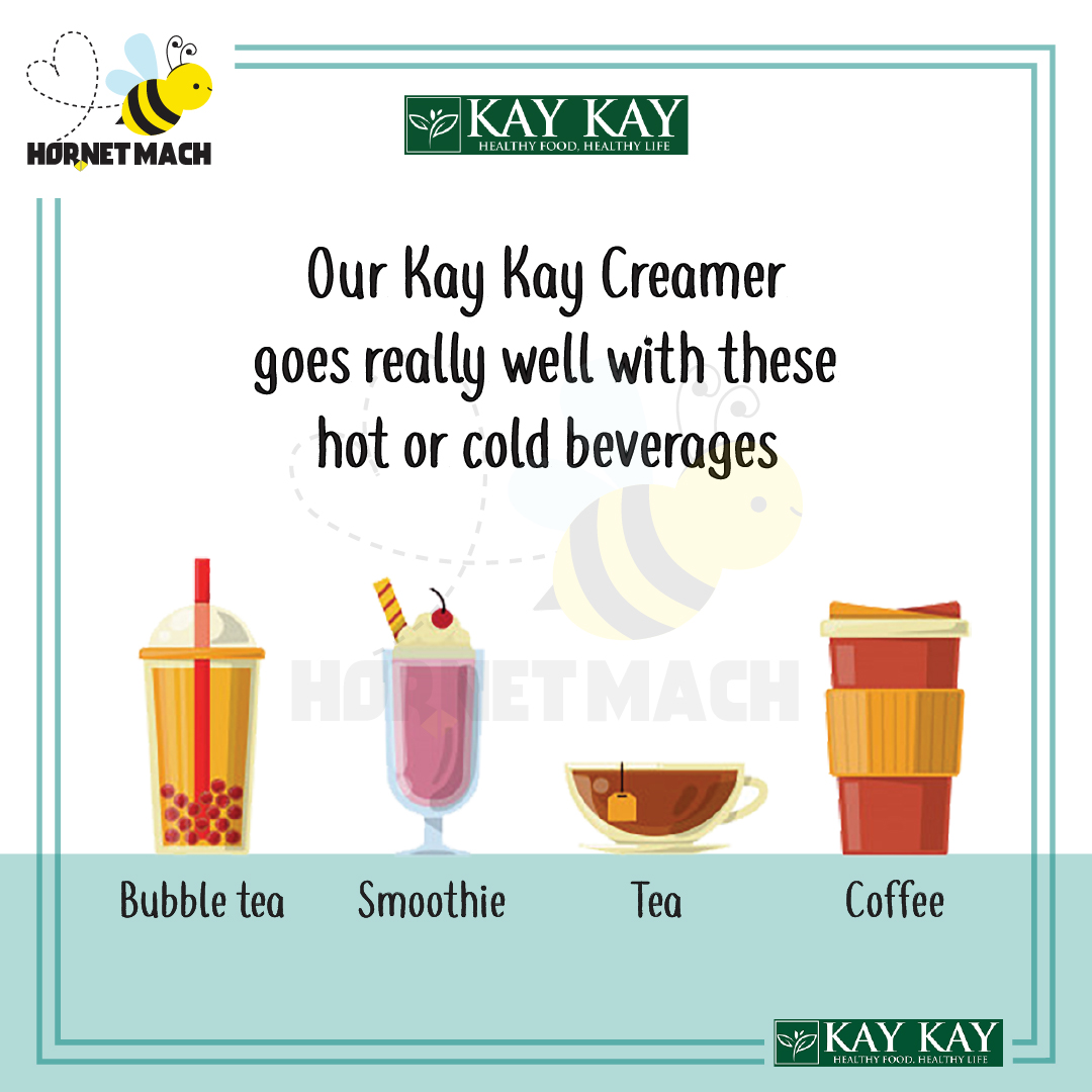 KAY KAY™ Plant-Based Dairy Free Creamer (200g) l Krimer Tanpa Tenusu l ...