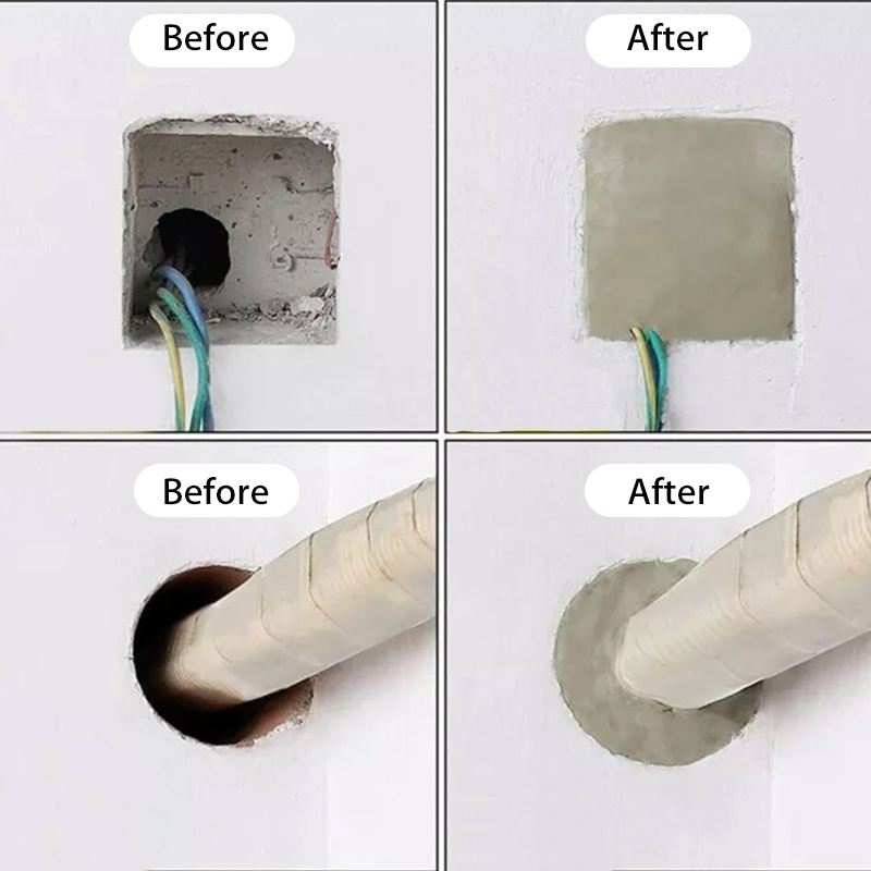 Wall Hole Sealing Glue Household Air-conditioning Mending Wall Hole ...